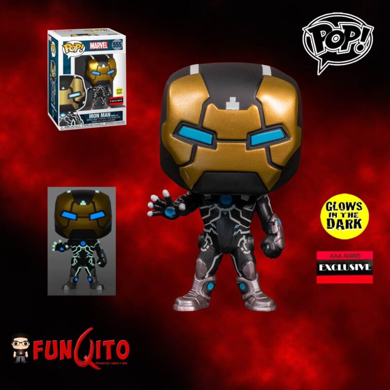 Iron Man MK 39 Glow Funko Pop! Exclusivo - FUNQITO