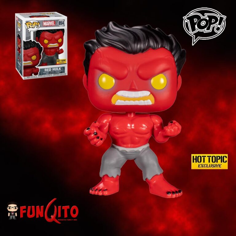 Marvel Red Hulk Funko Pop! Exclusivo - FUNQITO
