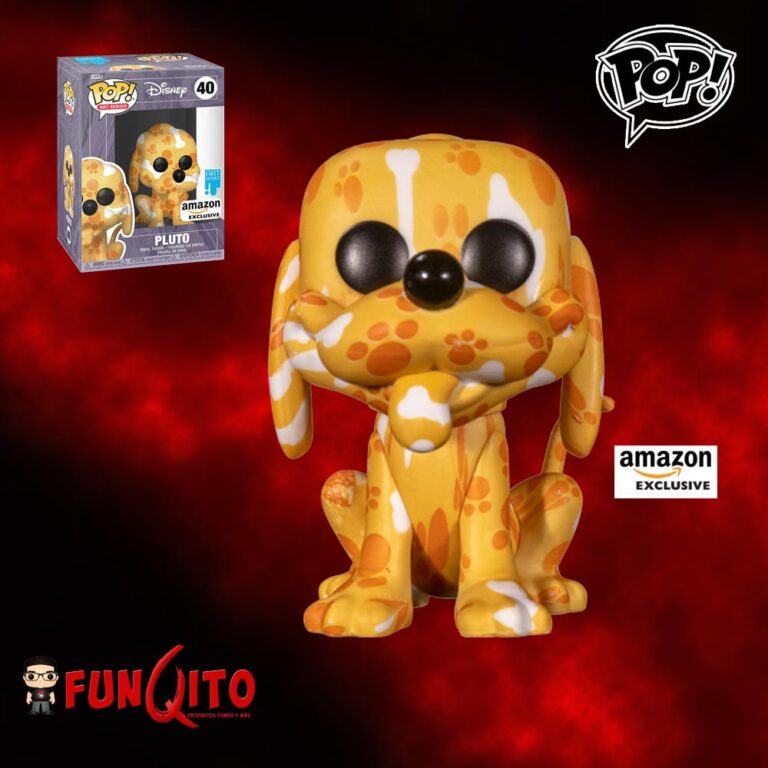 Disney Pluto Artist Series Funko Pop! Exclusivo - FUNQITO