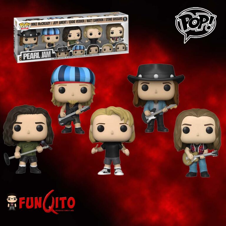 Pearl Jam 5 Pack Funko Pop! - FUNQITO