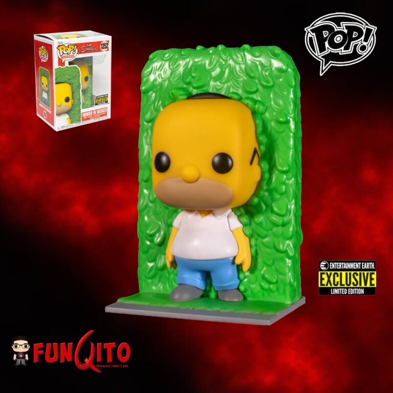 Los Simpsons Homero en Arbusto Funko Pop! Exclusivo - FUNQITO