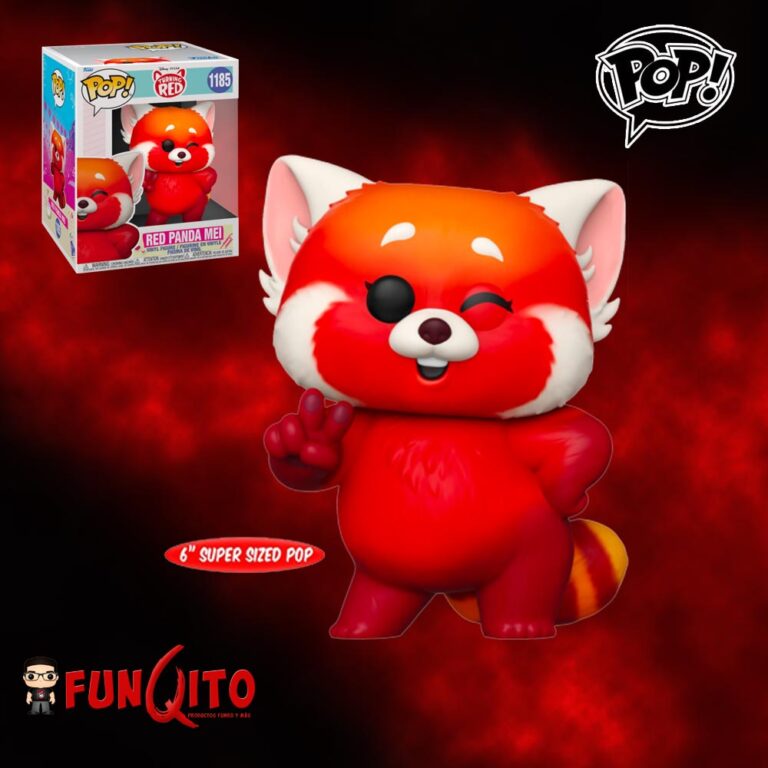 Turning Red Panda Mei 6 pulgadas Funko Pop! - FUNQITO