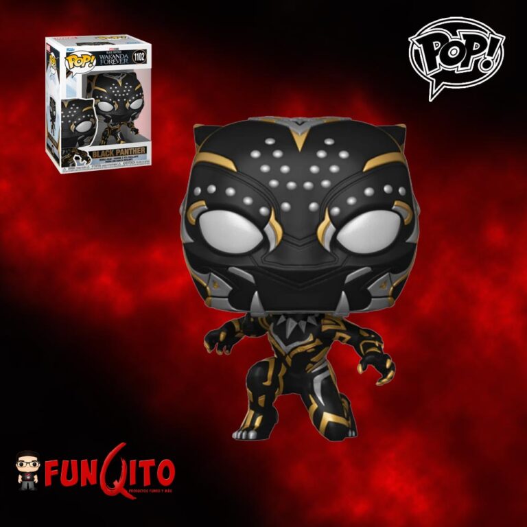 Black Panther Wakanda Por Siempre Pantera Negra Funko Pop! - FUNQITO