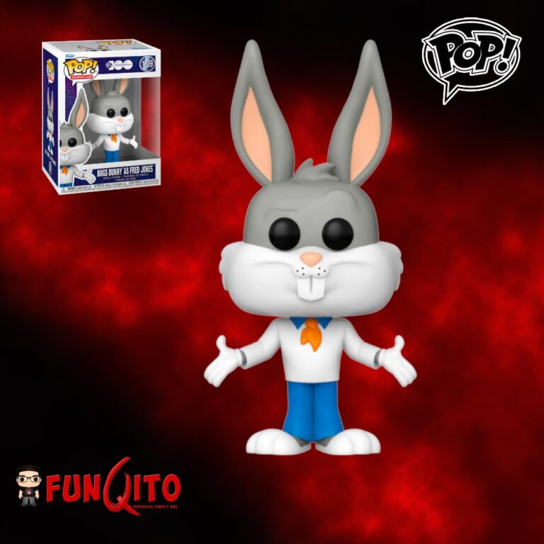 Looney Tunes Scooby Doo Bugs Bunny como Fred Funko Pop! - FUNQITO