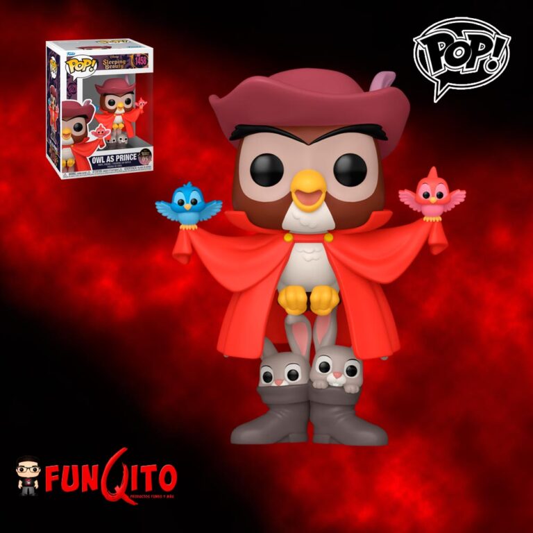 Bella Durmiente 65 Años Búho como Príncipe Funko Pop! - FUNQITO