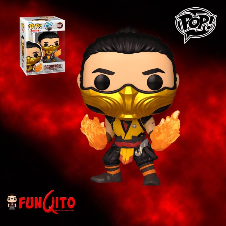 Mortal Kombat MK 1 Scorpion Funko Pop! - FUNQITO
